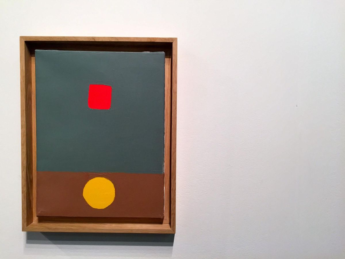 Etel Adnan, Untitled, 2014, Galerie Lelong. - CultureMap Houston
