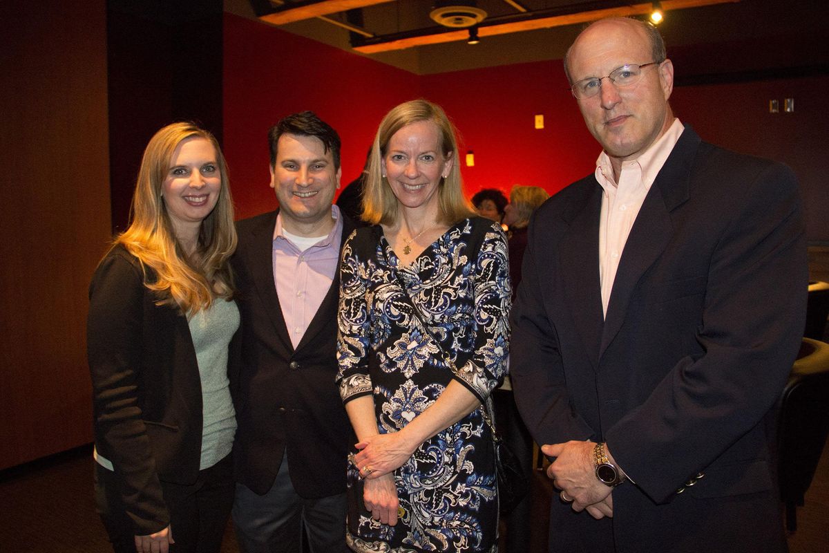 Linda and John Bates, from left, Carrie Altman and Keith Solomon at ...