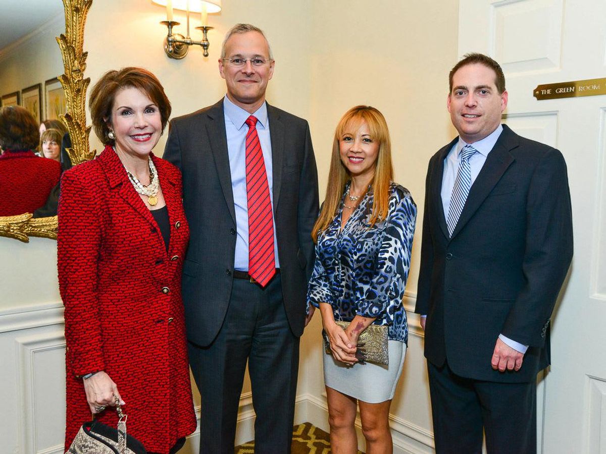 Lisa Shumate, from left, Demi Rand, Stephen Schwartz and Michael Naul ...