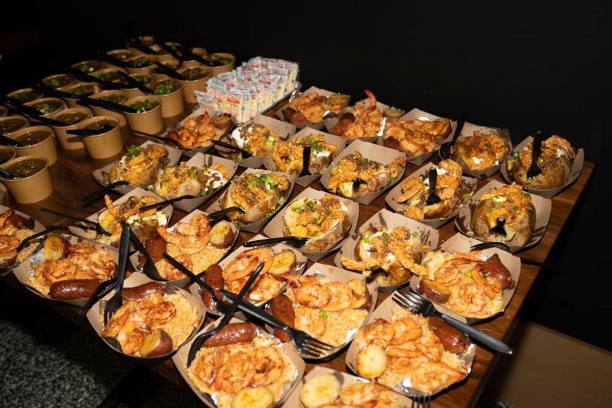 Try a Loud Pack with shrimp and fried rice. - CultureMap Houston