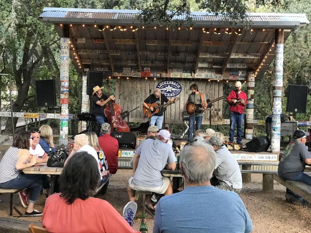 Live music is back, especially at Luckenbach Texas. - CultureMap Houston