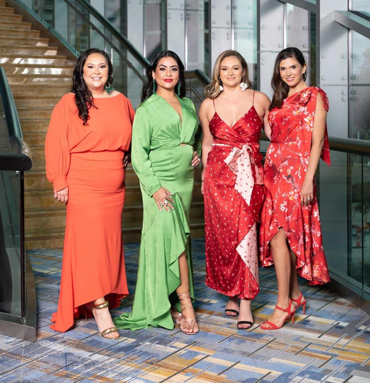 Vicki Luna, Elia Gabbanelli, Maritza Gonzales, and Gloria Bounds ...