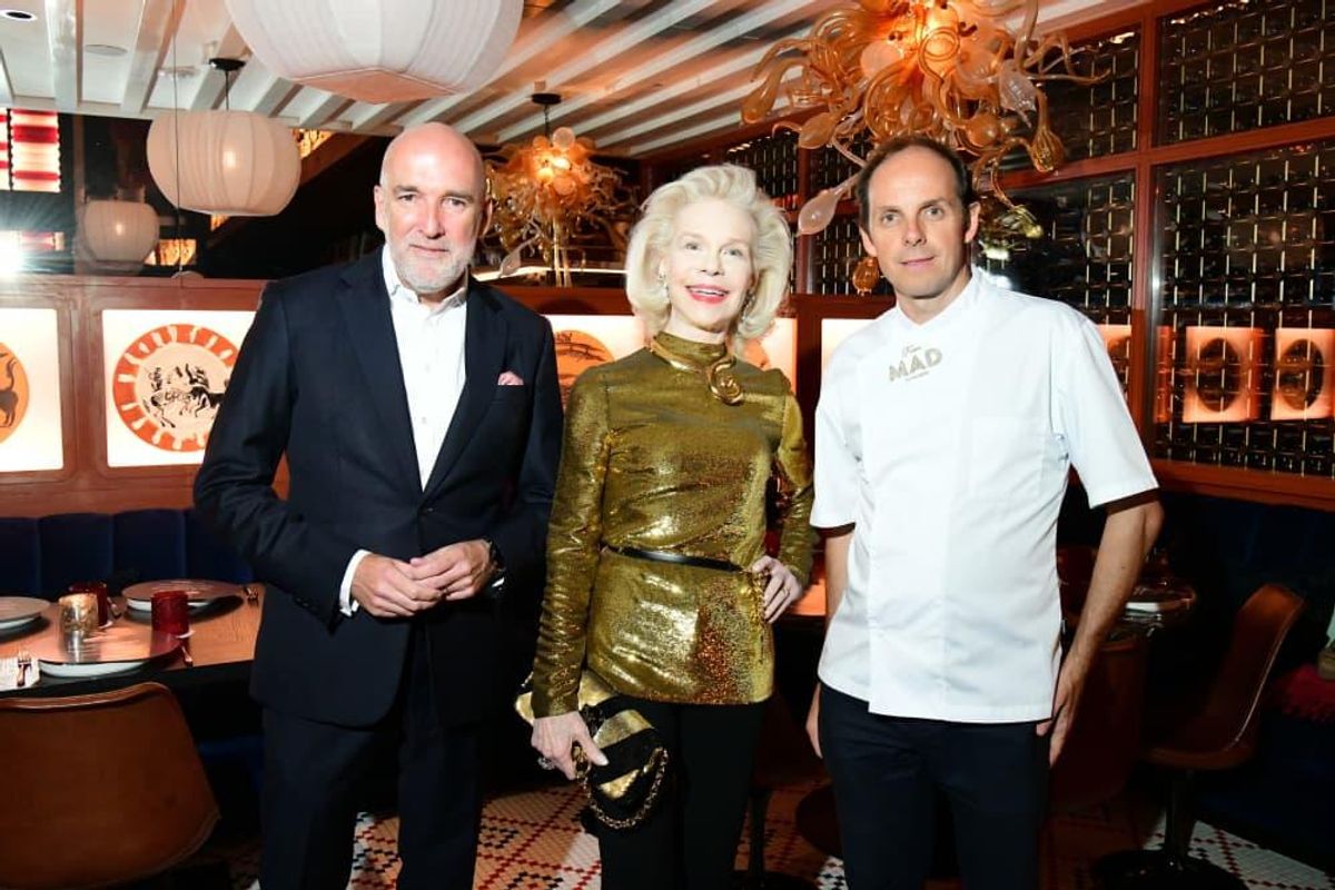 Ignacio Torras, Lynn Wyatt, and Luis Roger. - CultureMap Houston