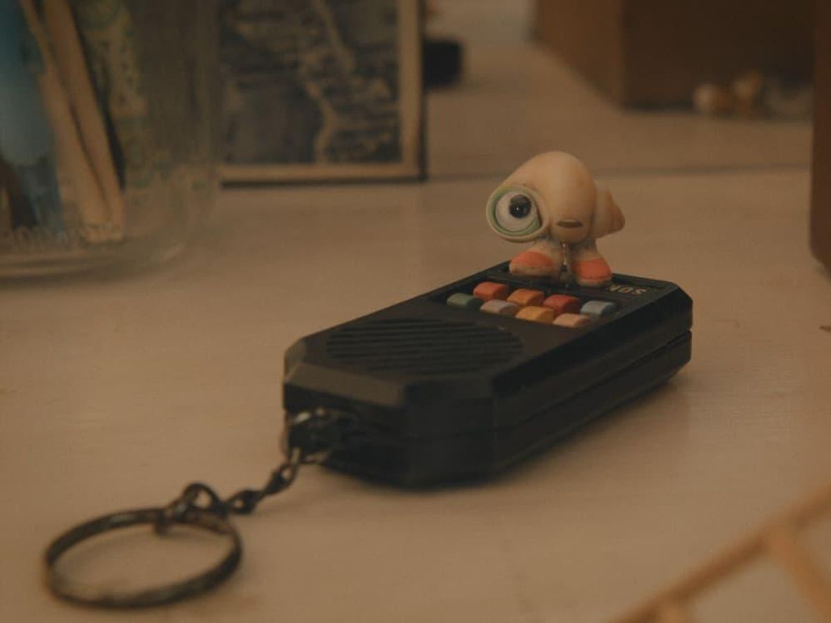 Marcel (Jenny Slate) in Marcel the Shell with Shoes On. - CultureMap ...