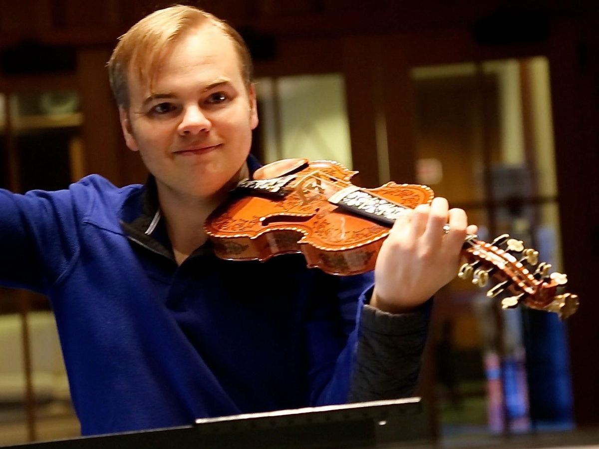 Matthew Detrick, Apollo Chamber Players violinist. - CultureMap Houston