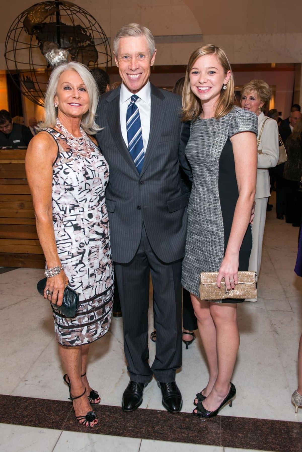Nancy Beasley, Steve Beasley, Kate Brock. - CultureMap Houston