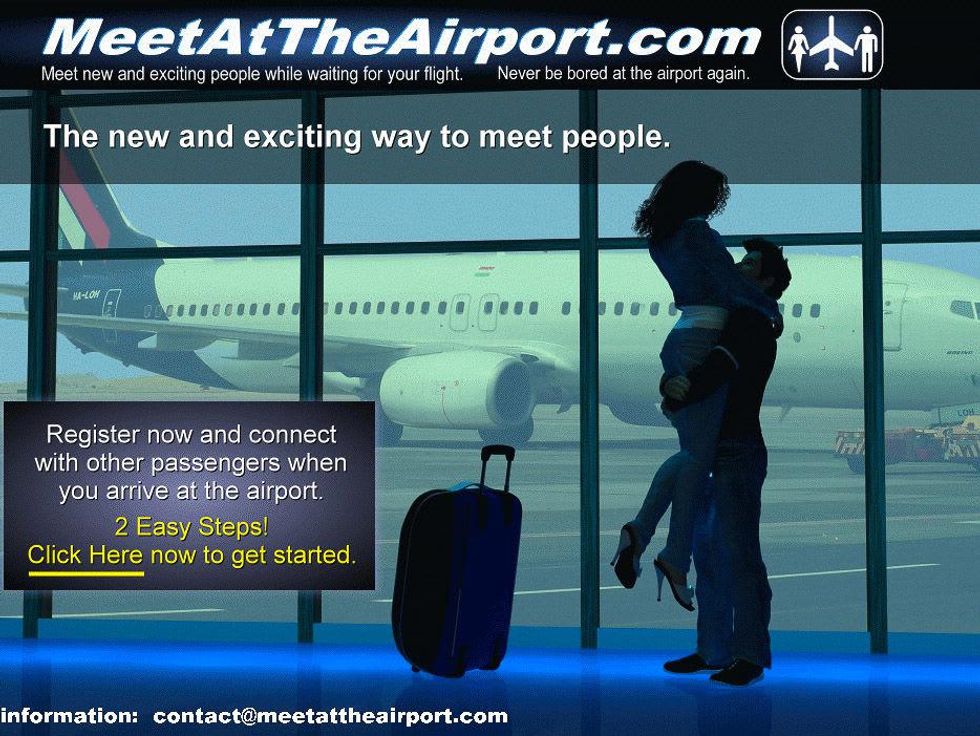 Making flying sexy: Hooking up at the airport is easy thanks to a new ...