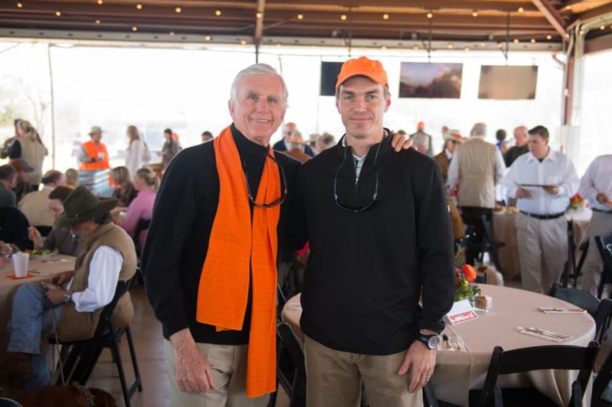 Bob Blakely, Chase Robison. - CultureMap Houston