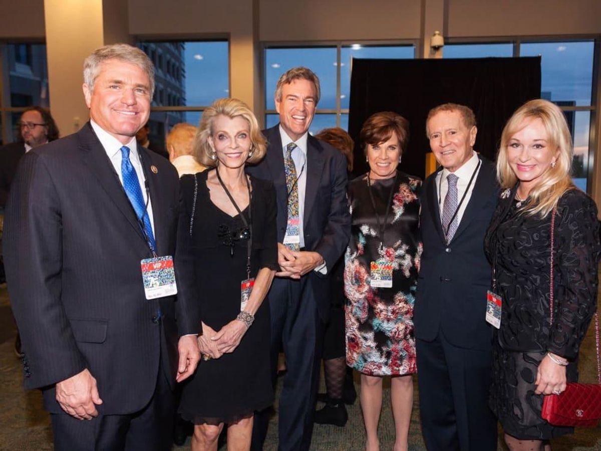 Mike McCaul, Alice Burguieres, Jim Hackett, Maureen Hackett, Mel Klein ...