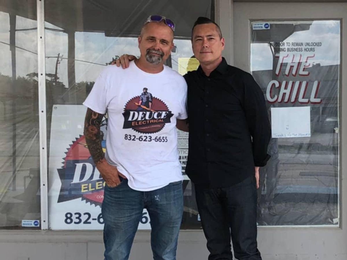 Partners Chris Jones and Ken Bridge. - CultureMap Houston