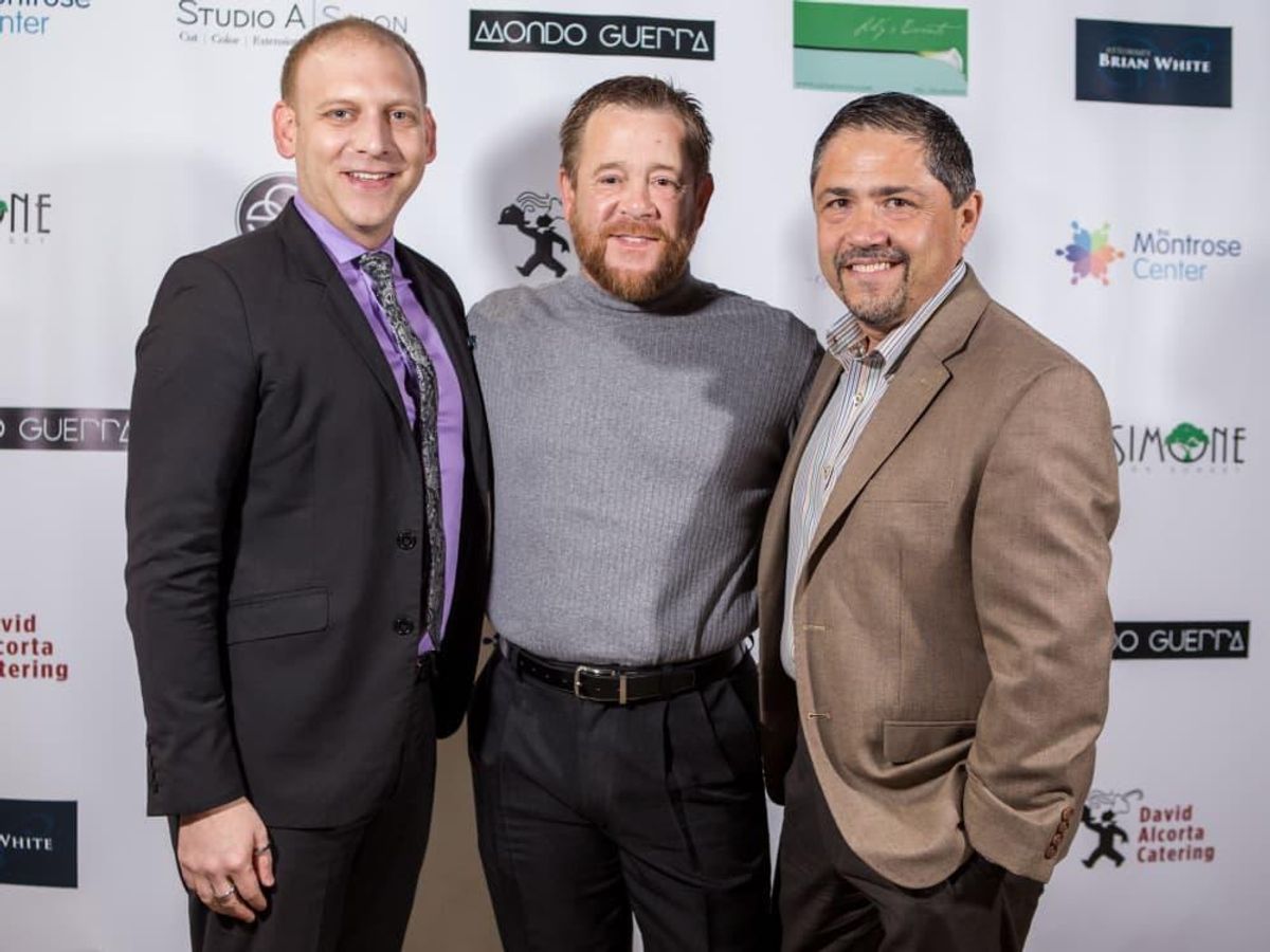 Kent Loftin, Shelby Kibodeaux, Bruce Padilla. - CultureMap Houston