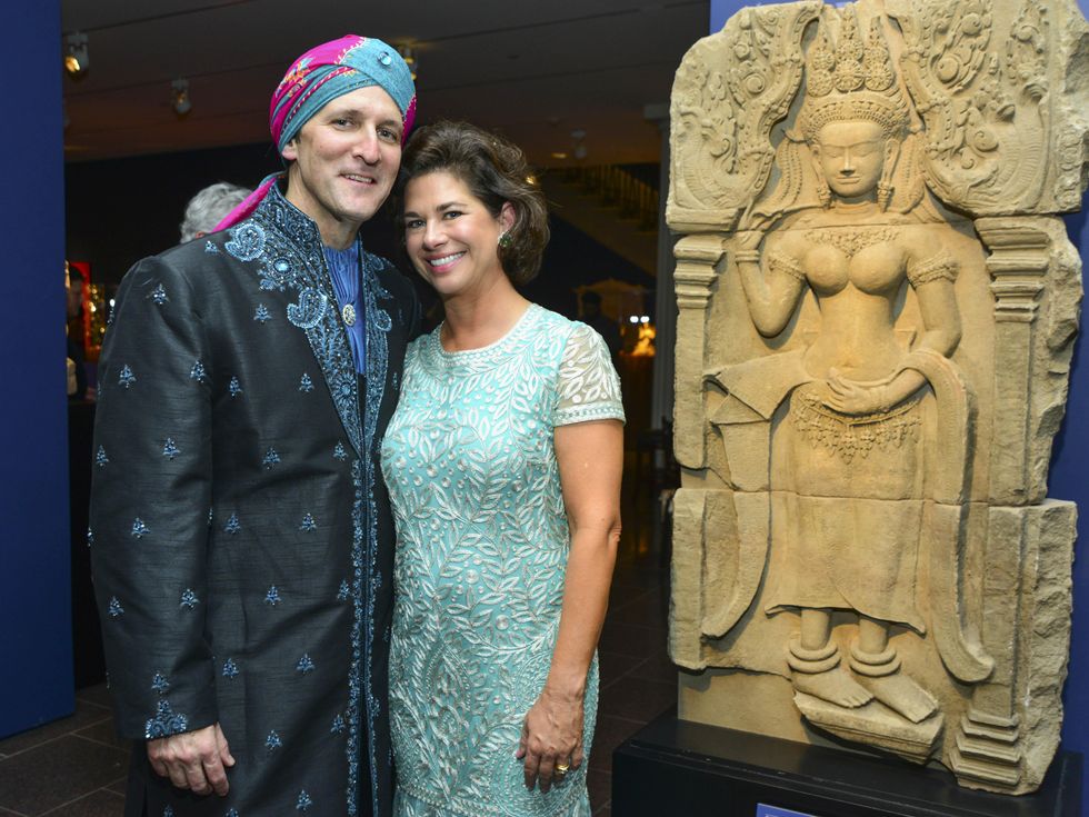 Gary Tinterow, from left, Cornelia and Meredith Long, Joanne King ...