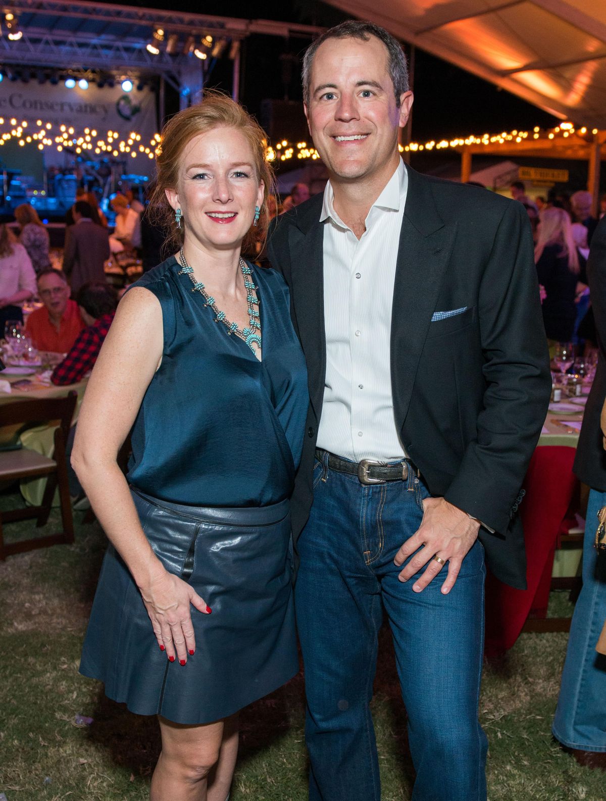 Nature Conservancy gala co-chairs Allison and Troy Thacker ...