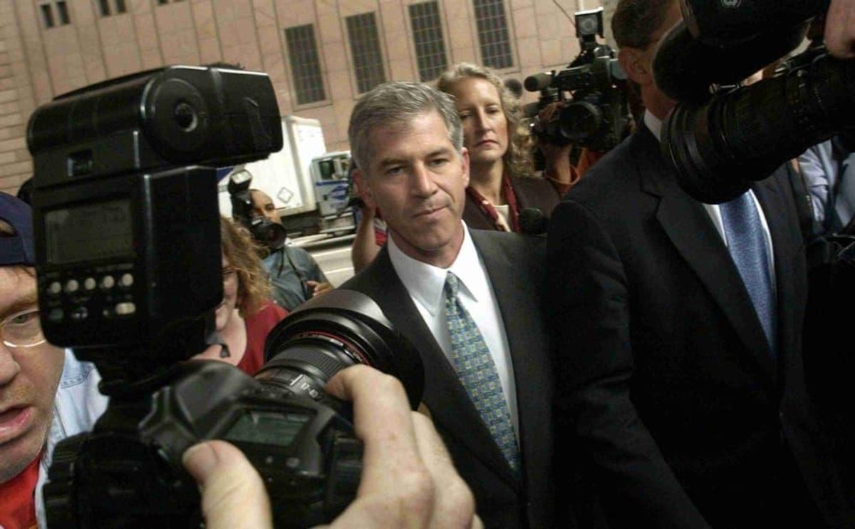 Andrew Fastnow, shown in this scene from The Smartest Guy in the Room ...