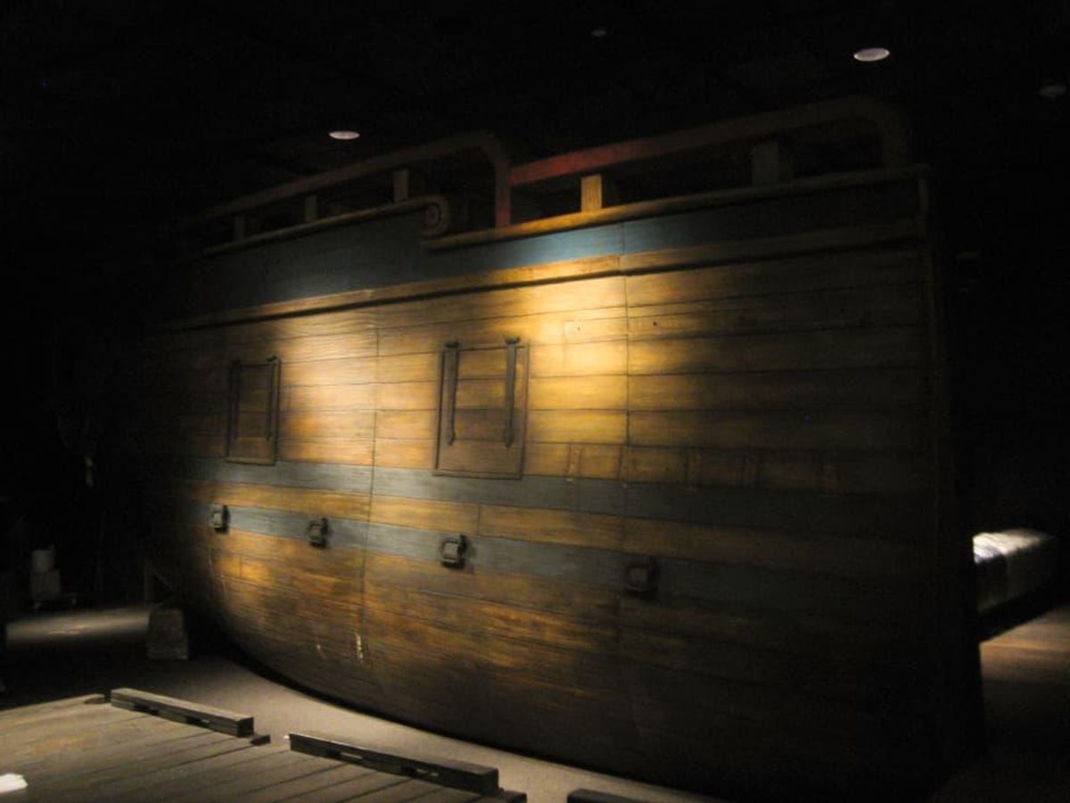 The Houston Museum of Natural Science has a real deal pirate ship to ...