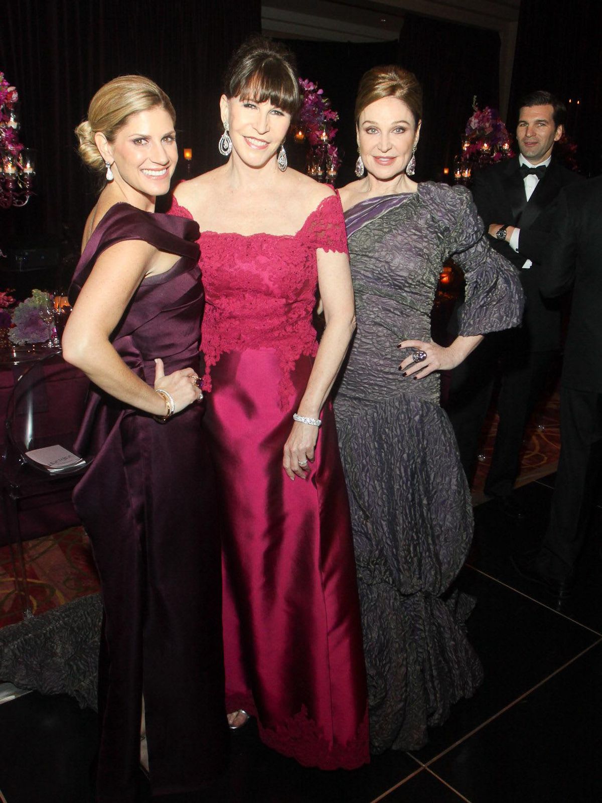 Houston Ballet Ball chairs Greggory Burk and Becca Cason Thrash, right ...