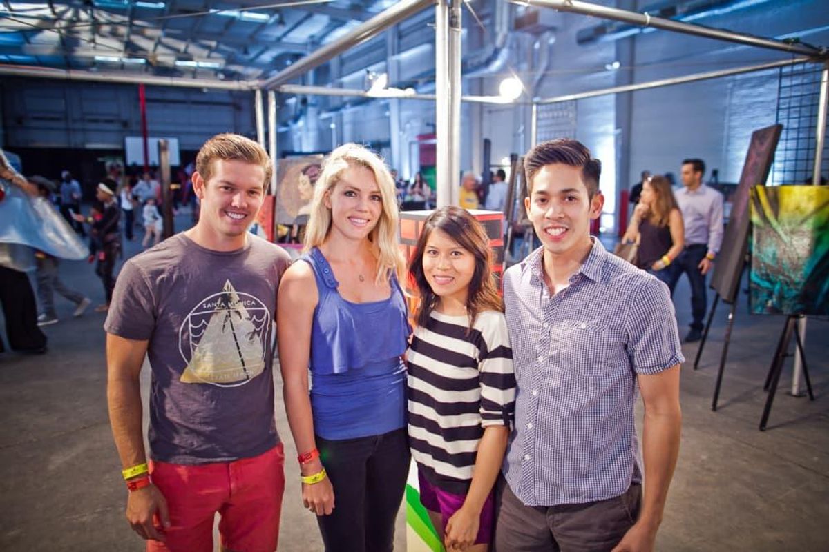 Cody Heath, Katie Nolet, Kathy Nguyen, Tony Huynh. - CultureMap Houston