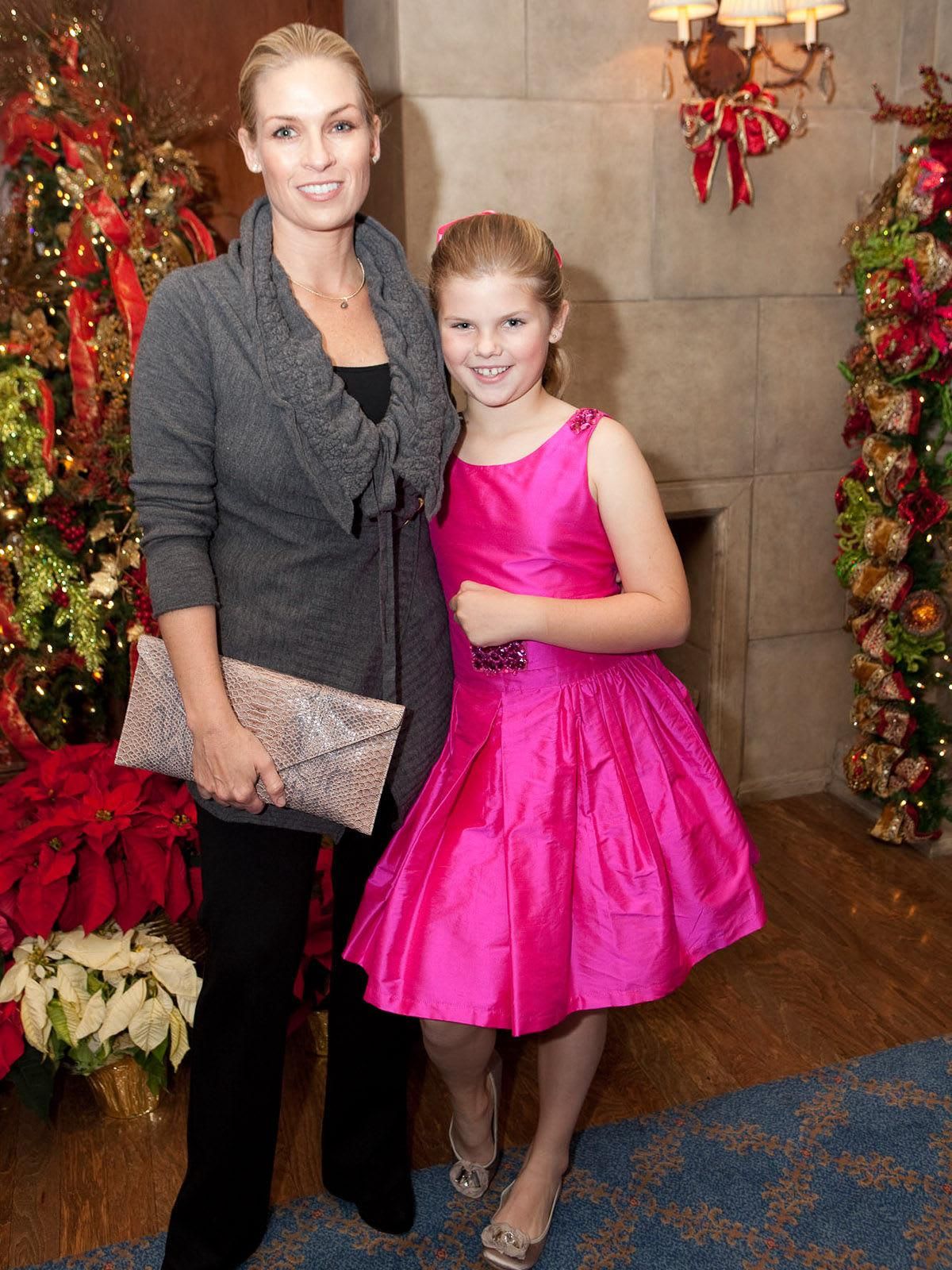 Jennifer Gilliam and daughter Emma dressed up for the musical brunch ...