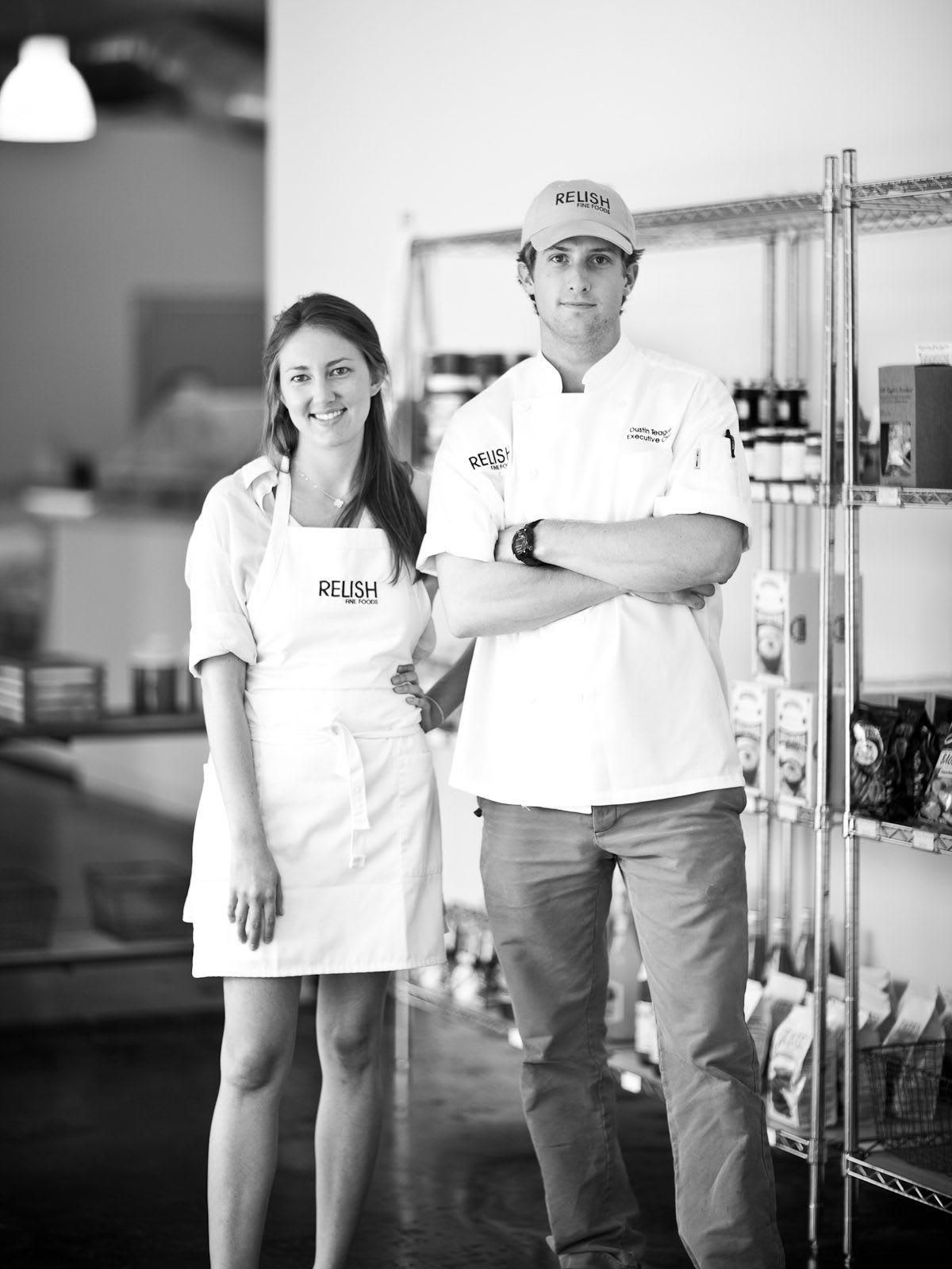 Recently married, Addie D'Agostino and Dustin Teague will open Relish ...