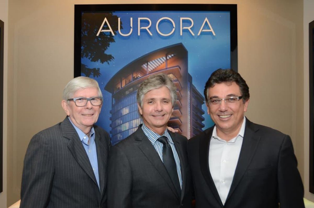 Architect Alan Ritchie, developer Chris Sims, architect Marko Dasigenis ...