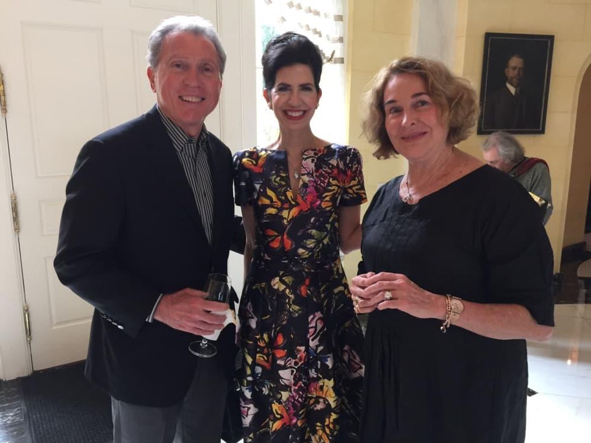 Martin Fein, Kelli Cohen Fein, Barbara Hines. - CultureMap Houston