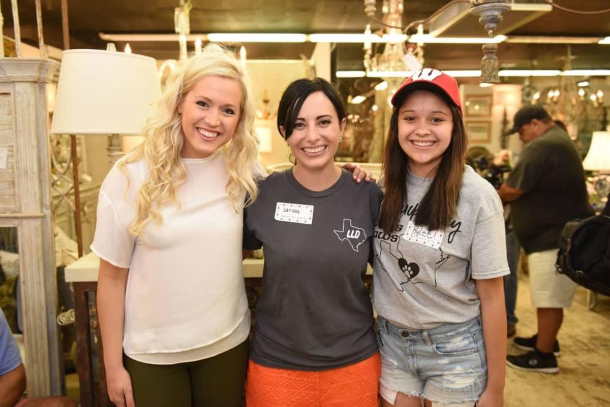 Ericka Graham, Larissa Gavin and Rylee Karins. - CultureMap Houston
