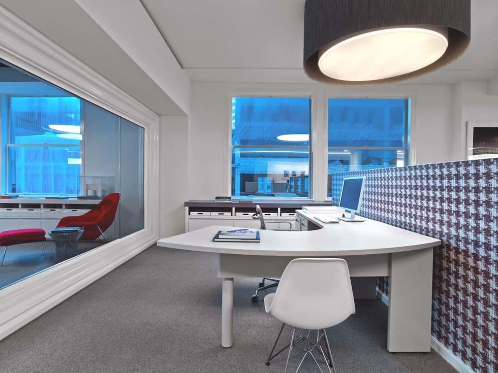 High-powered PR firm's stunning downtown office honored in Interior ...