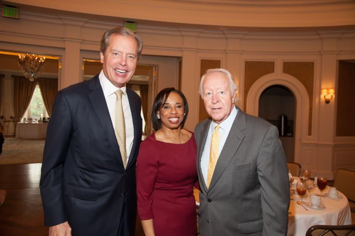 David Dewhurst, Phyllis Williams, Judge Mike McSpadden. - CultureMap ...
