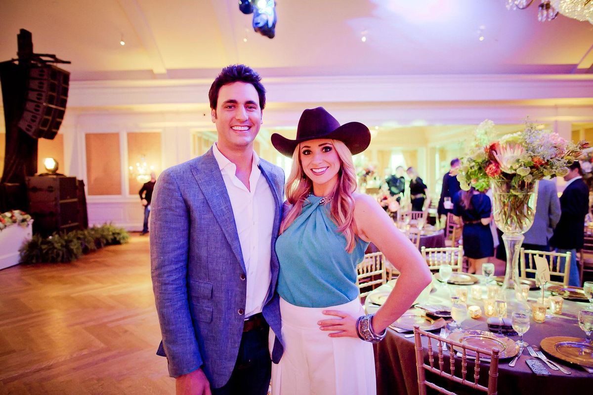 Lane Craft and Chita Johnson. - CultureMap Houston