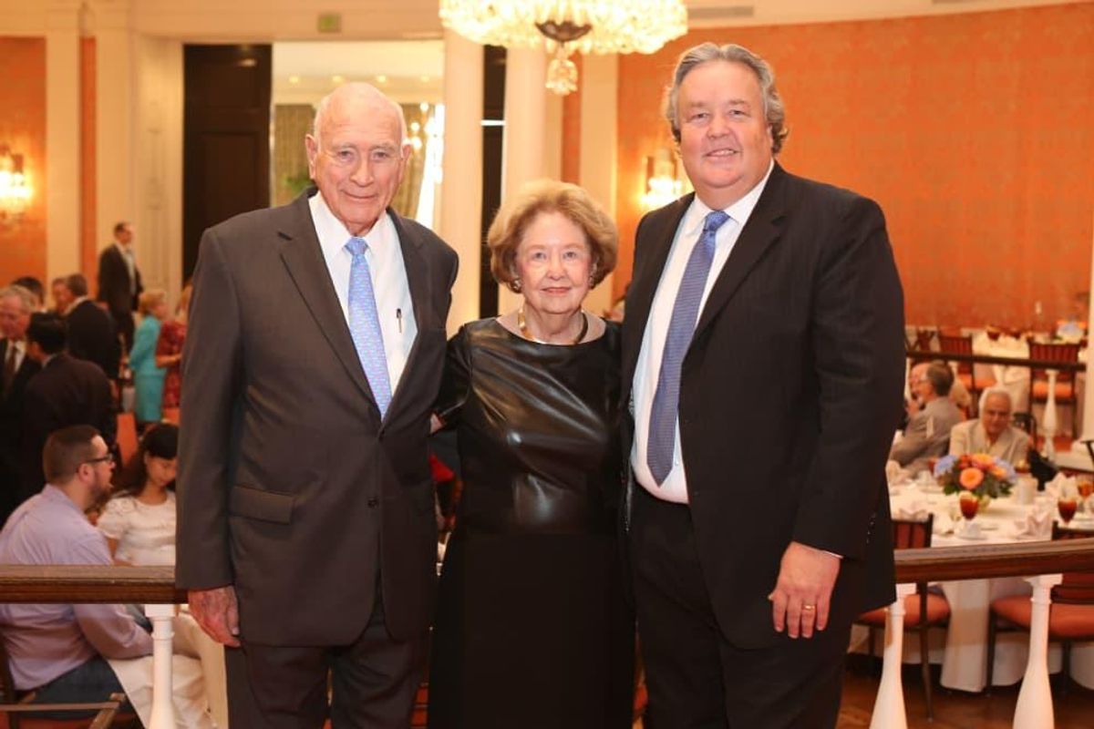 Truett Latimer, Harriet Latimer, Joel Bartsch. - CultureMap Houston