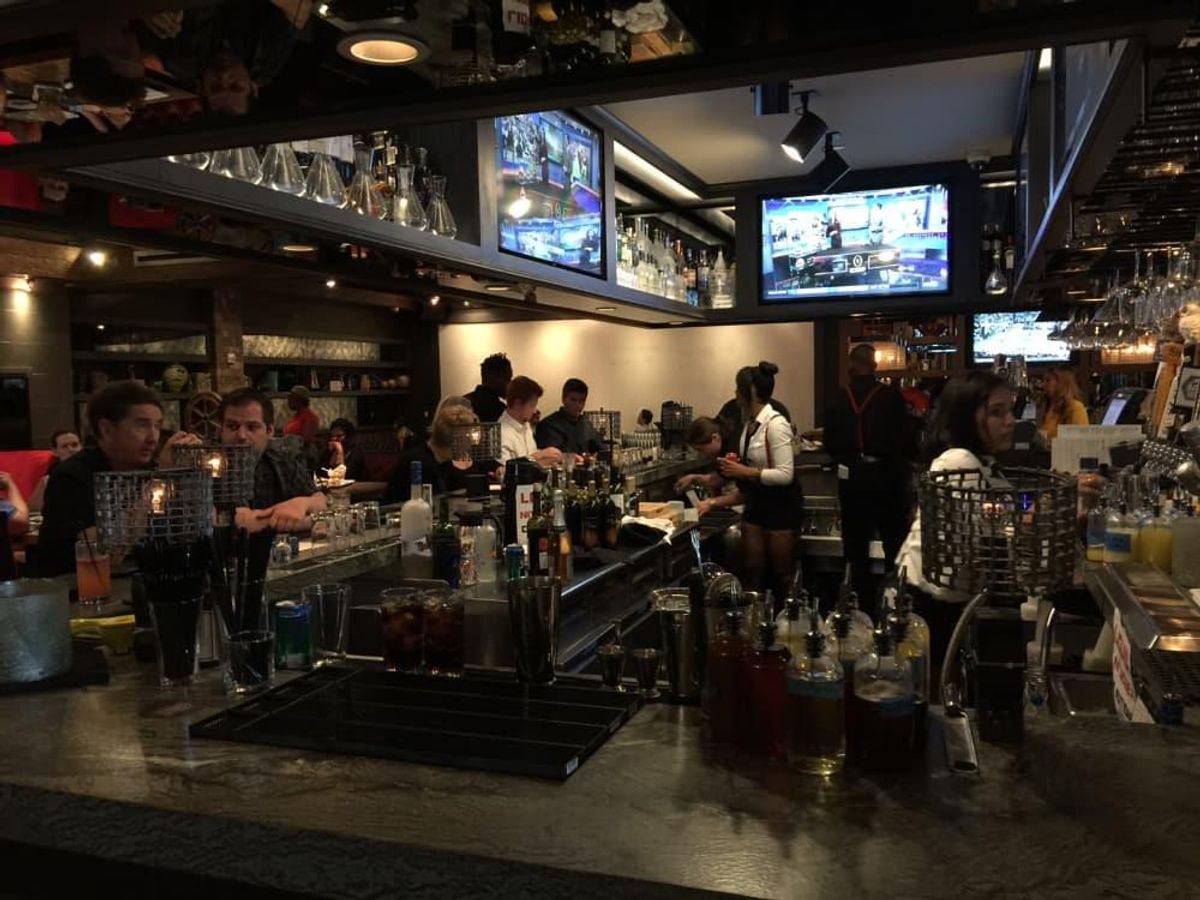 Food and drink in the Tuck Room gastropub is created specially for iPic ...