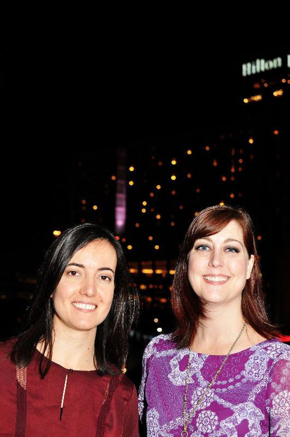 Alex Machado, left, and Michelle Stair. - CultureMap Houston