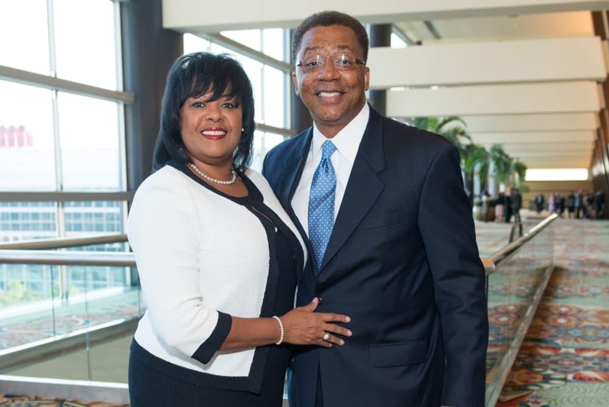 Tanya Mackey, the Rev. Ray Mackey. - CultureMap Houston