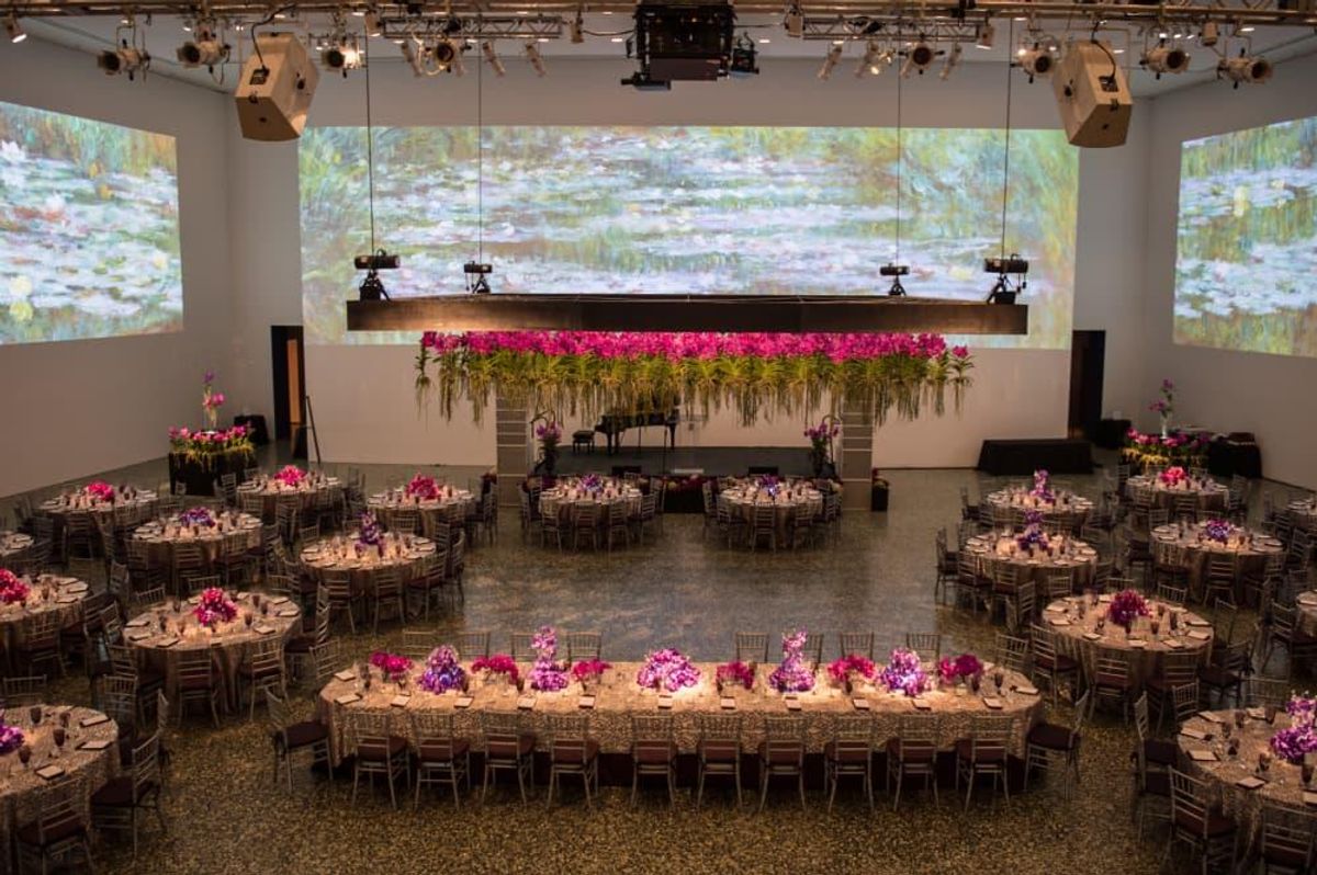 Cullinan Hall at the Museum of Fine Arts, Houston was transformed into ...