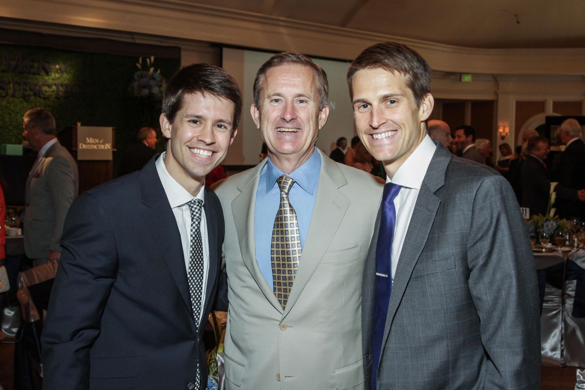 Adam Gracely, from left, Tony Gracely and A.J. Gracely. - CultureMap ...