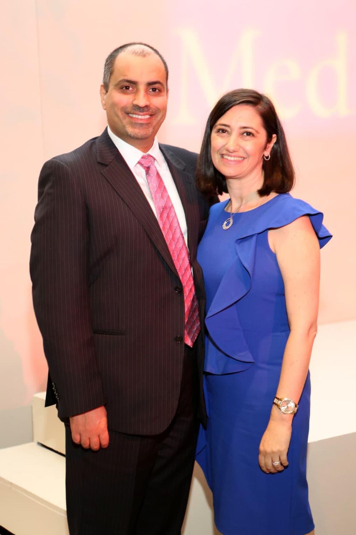 Dr. Mothaffar Rimawi, Dr. Lara Rimawi. - CultureMap Houston