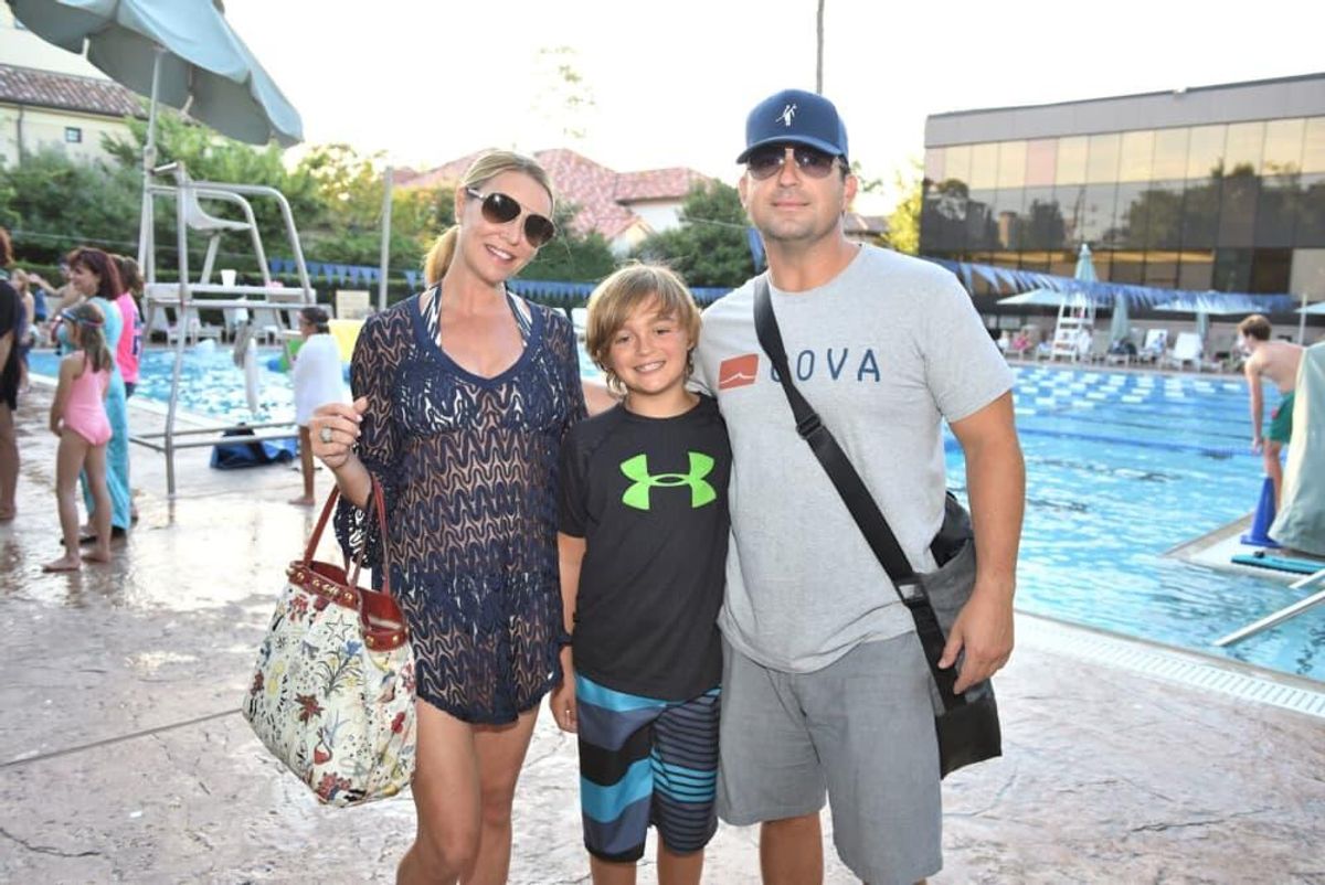 Megan Sutton Reed, Brady Reed, Chris Reed. - CultureMap Houston