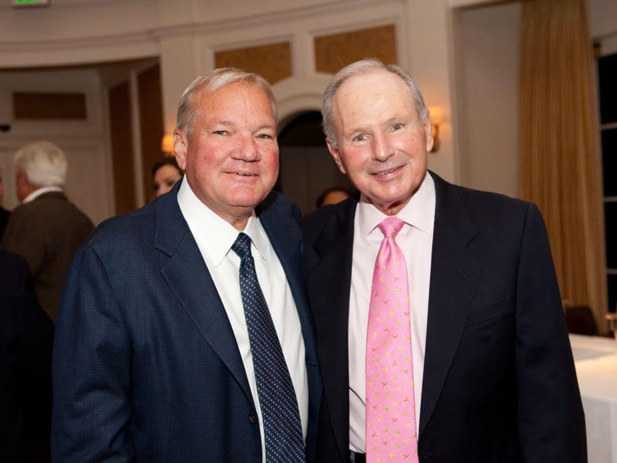 David Sutherland-Yoest, left, and Don Sanders at Friends for Life ...