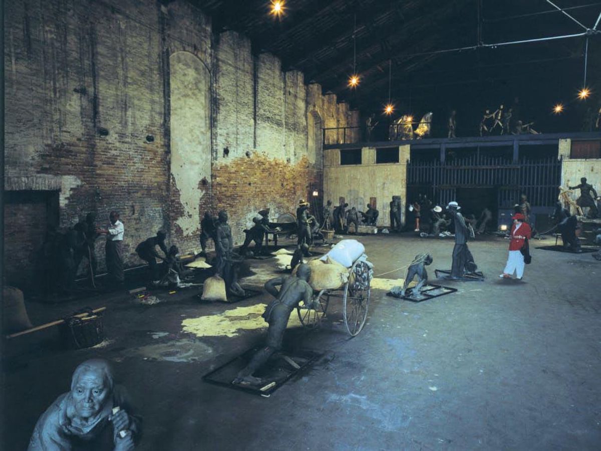 Cai Guo-Qiang, "Venice’s Rent Collection Courtyard," 1999. Collection ...