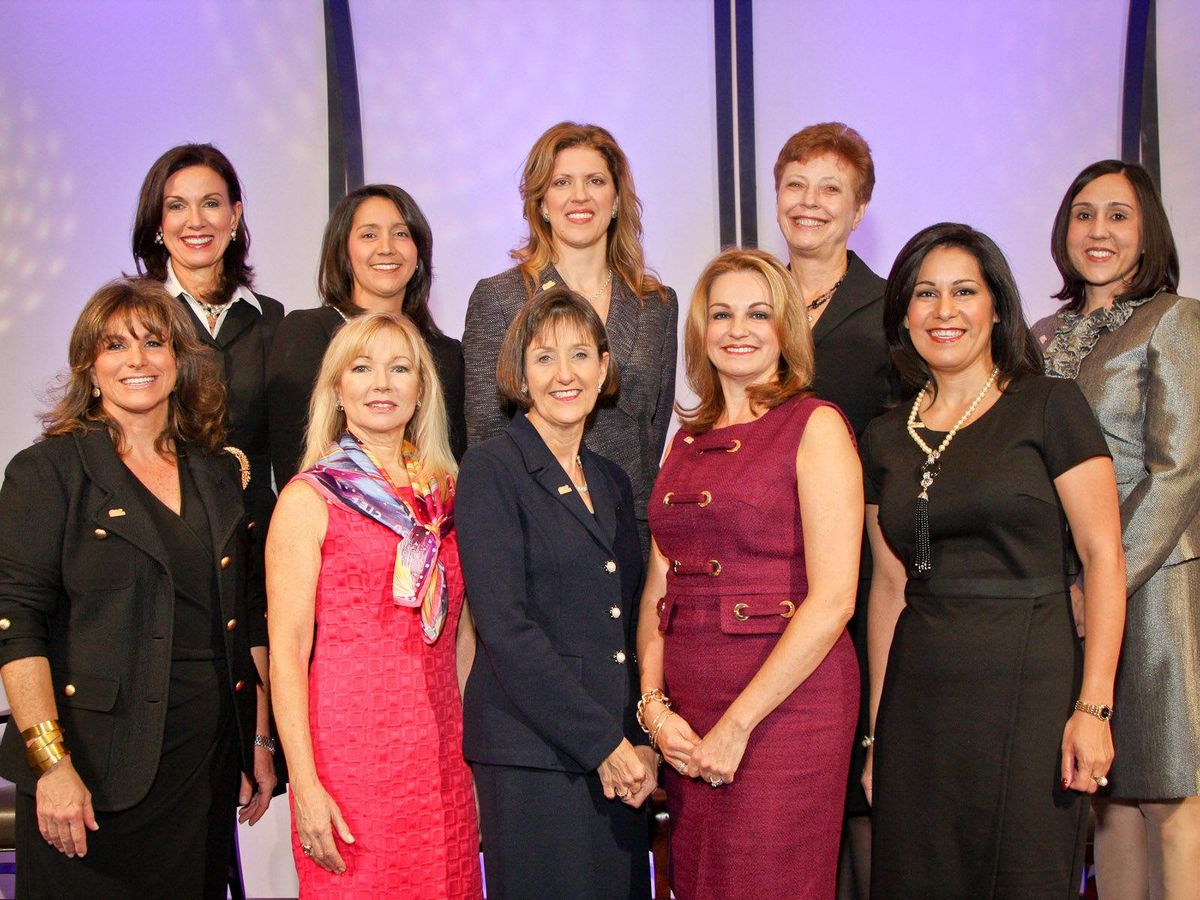 Women on the Move 2011, first row, from left, Sheryl Rapp, Linda Geffin ...