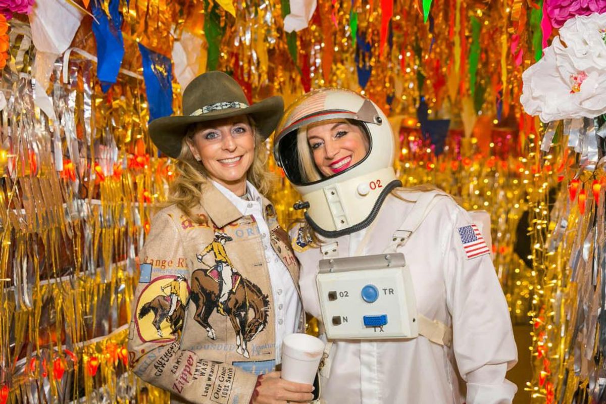 Kathy Masterson and Ann Singleton. - CultureMap Houston