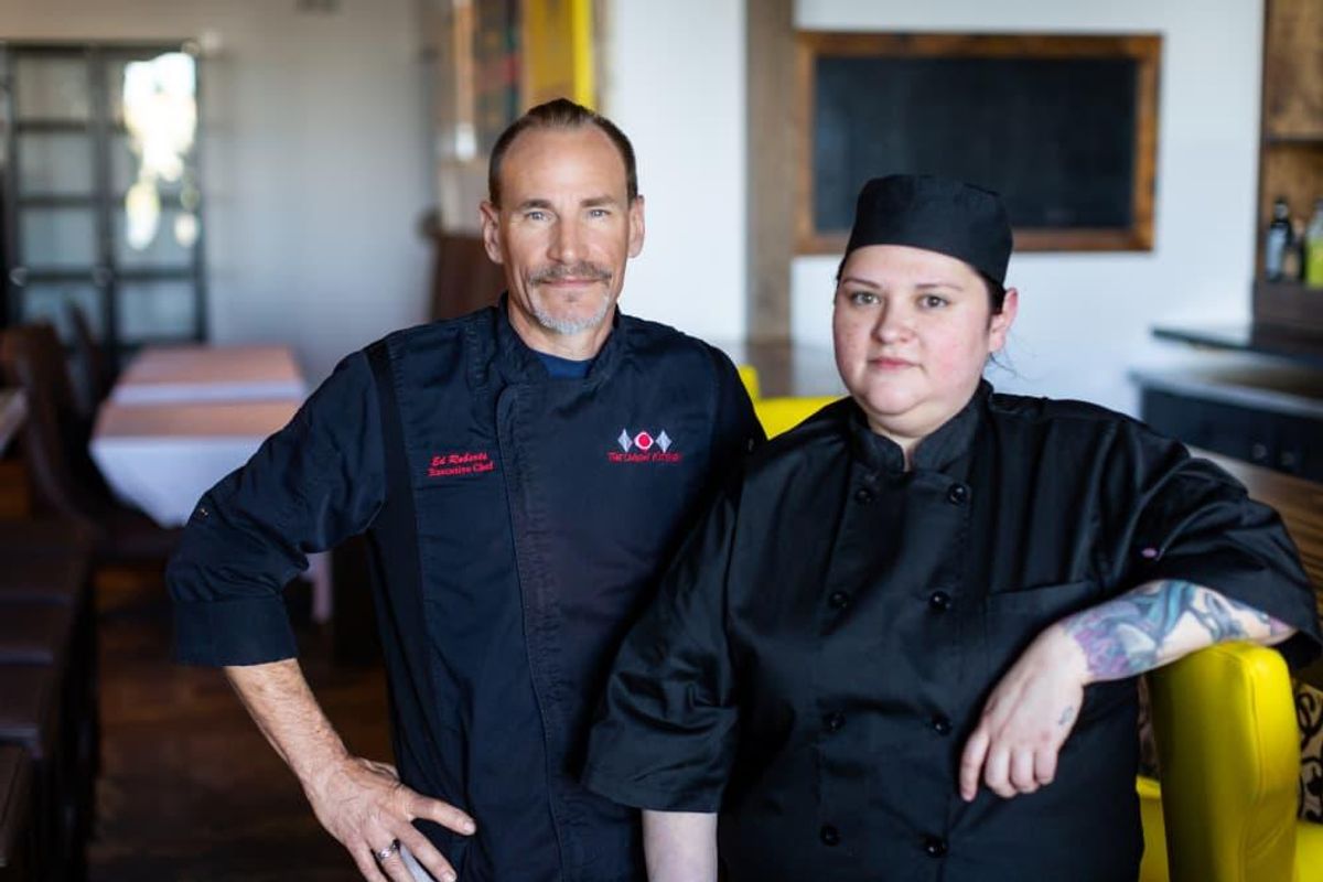 Chefs Ed and Stephanie Roberts. - CultureMap Houston