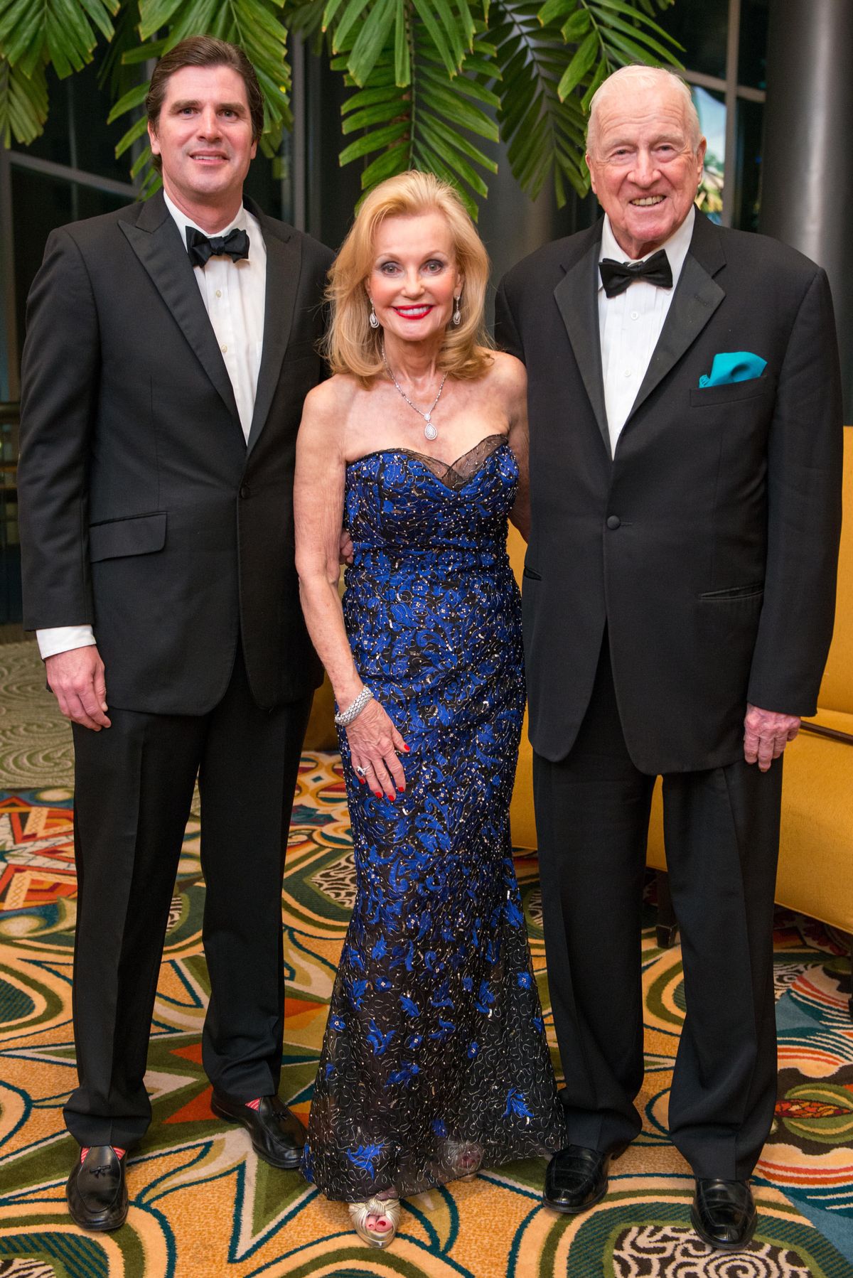 Patrick Breen, left, with Pat and Dan Breen. - CultureMap Houston