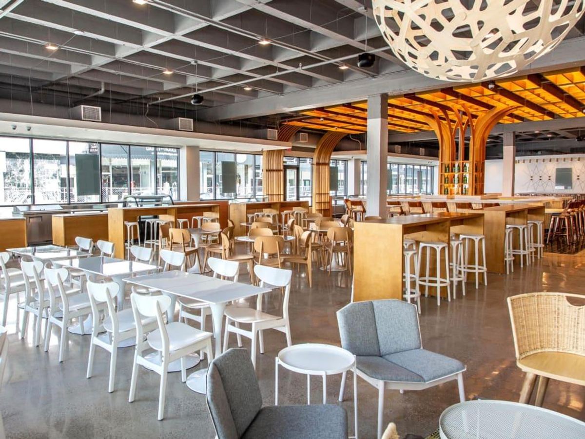 Politan Row's dining room. - CultureMap Houston