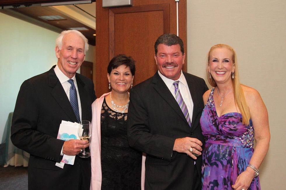 R.C. and Nel Slocum, left, with Charles and Adrienne Lyons ...