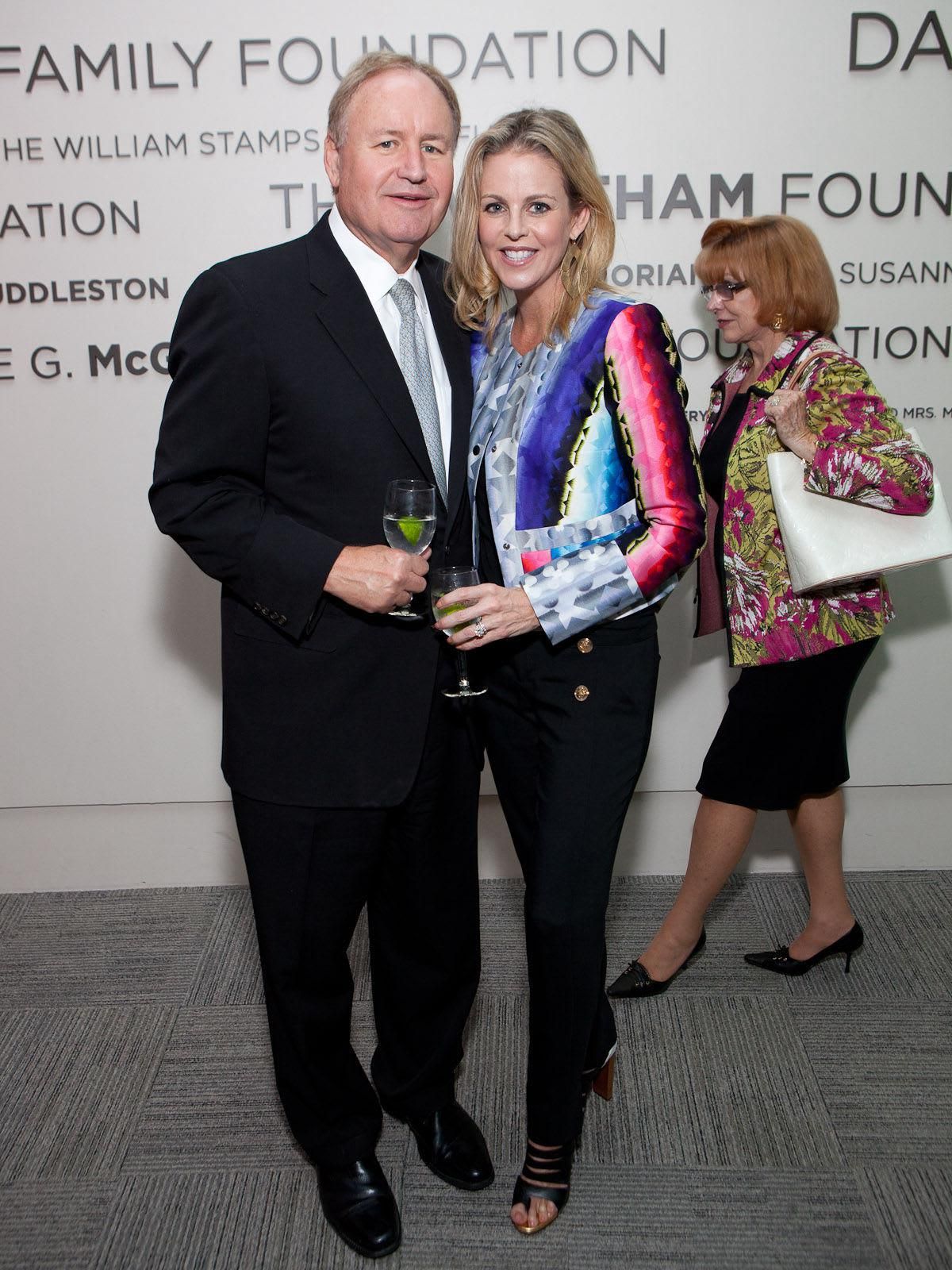 Gary and Elizabeth Petersen at the Reasoning Mind dinner. - CultureMap ...