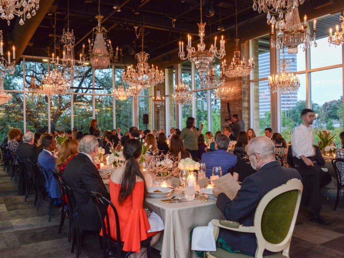 The Dunlavy offers one of Houston's prettiest dining rooms ...