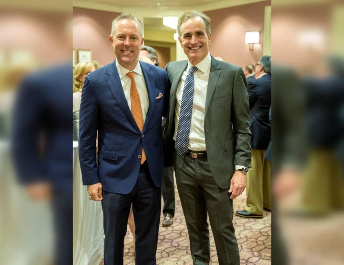 SPAC leaders Reid Ryan and David Gow. - CultureMap Houston