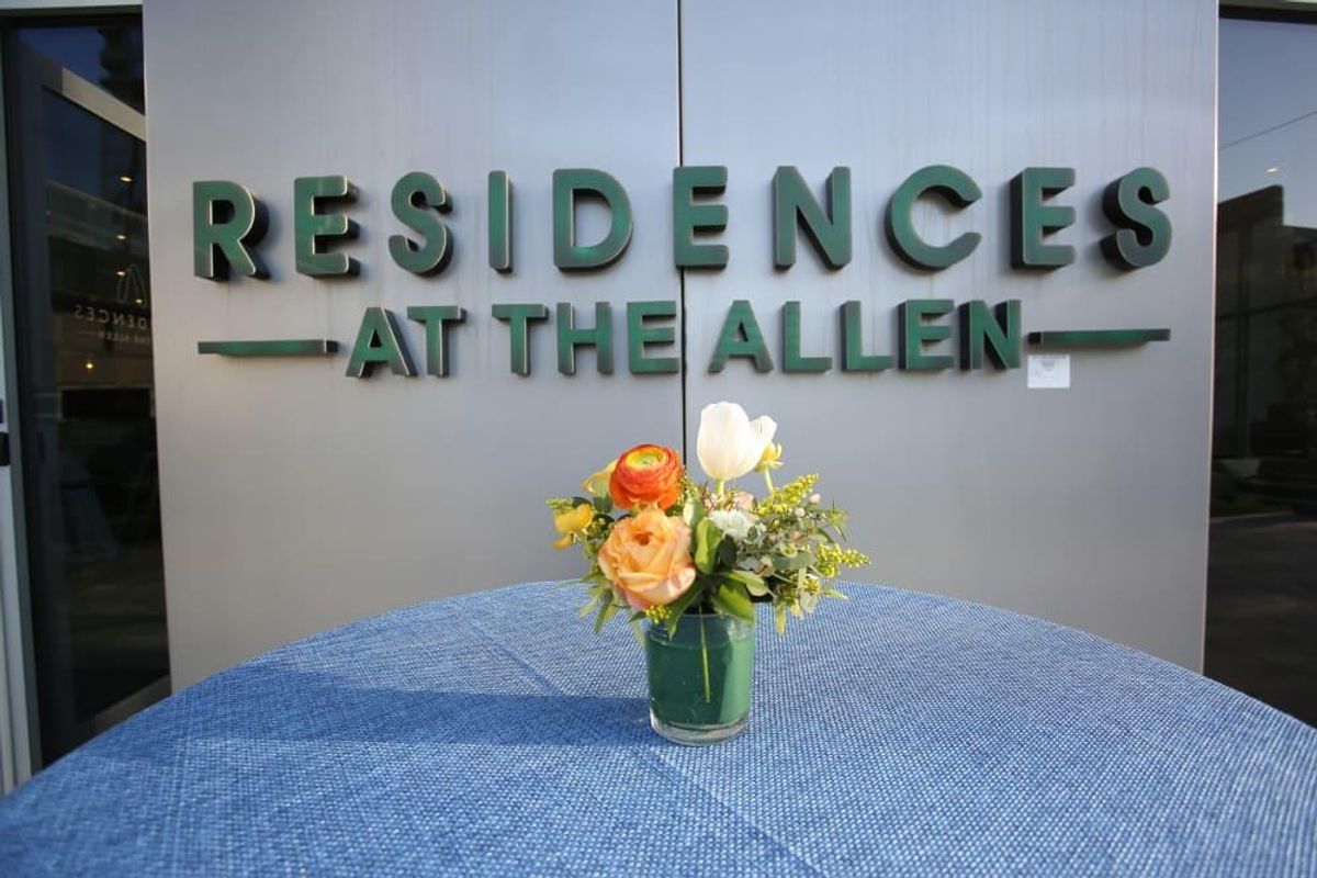 The Residences at The Allen features 99 luxury condominiums atop ...