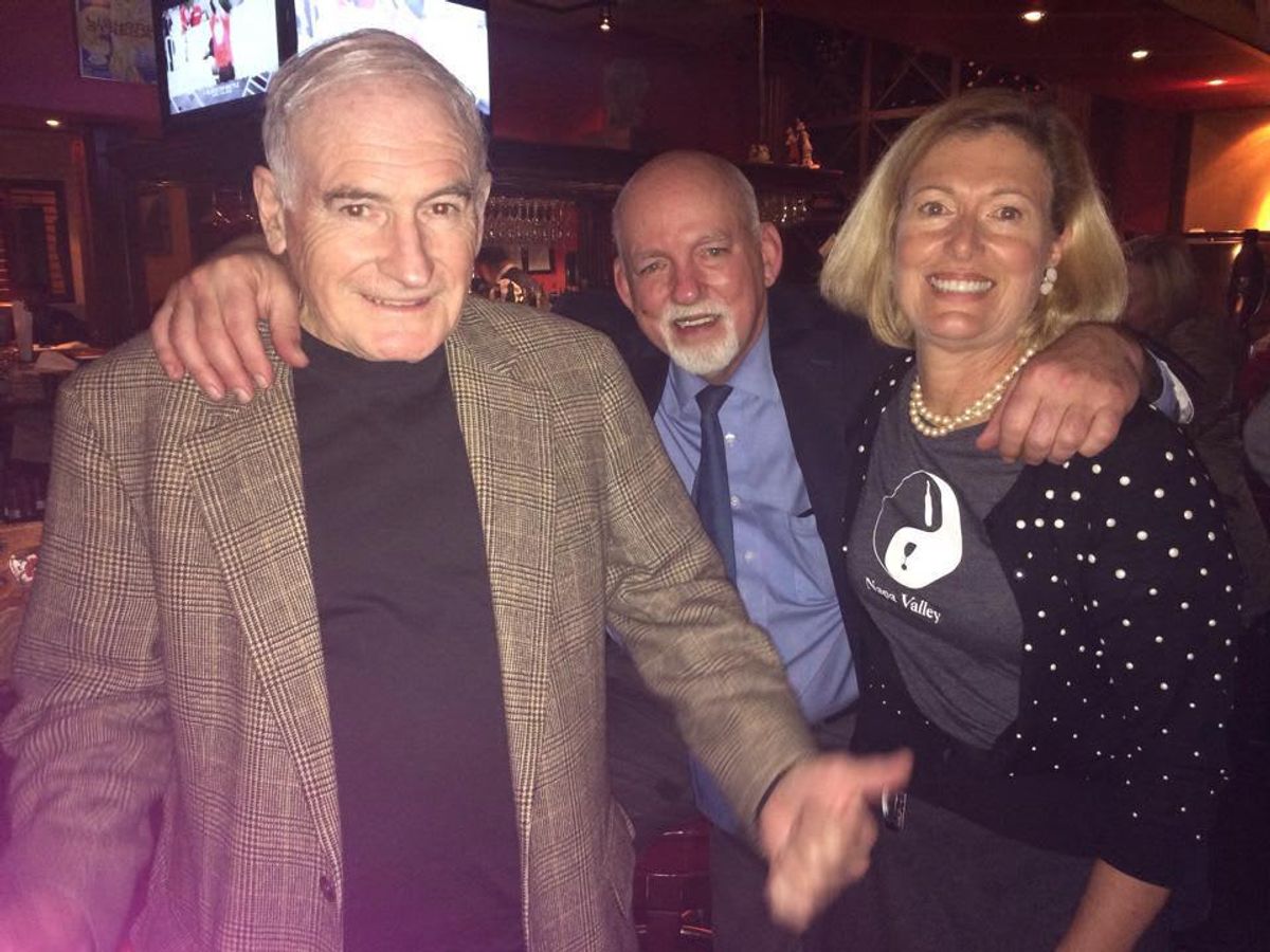 From left, Richard Murray, Bill Sadler, Deborah Hartmann. - CultureMap ...